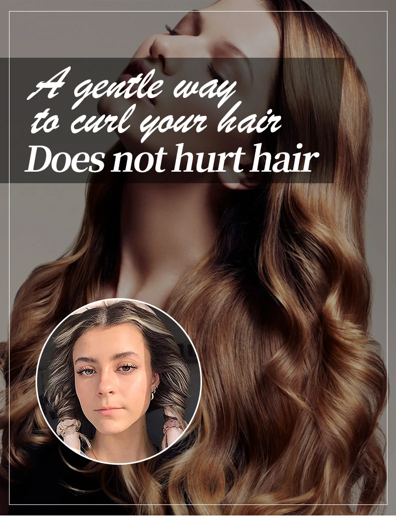 Custom Heatless Curling Set - Overnight Curls Made Easy