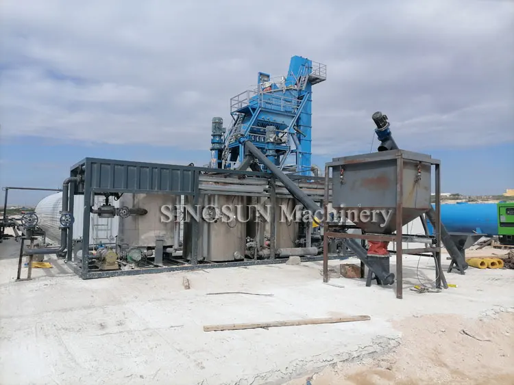 Polymer Modified Bitumen Plant 10TPH Modified Asphalt Production ...