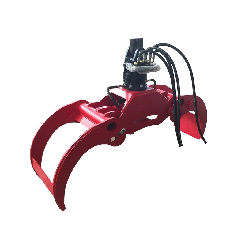 Excavator Hydraulic Clamp grapple rotator, Rotating Grapples, Log Grab ...