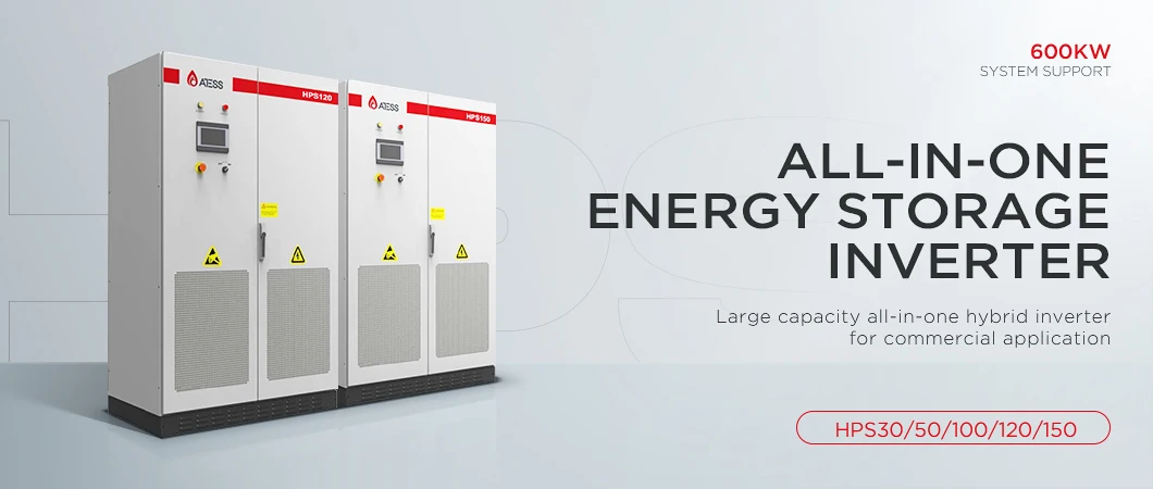 Scalable Design ATESS Hybrid Solar Inverter - 30KW to 150KW