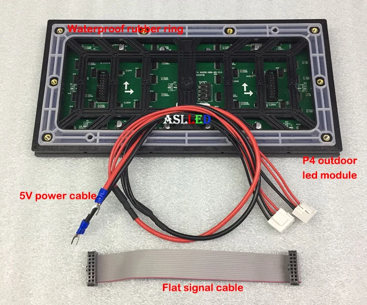 Outdoor P4 LED Module Panel Advertising Display Taix Sign RGB Hub75 ...