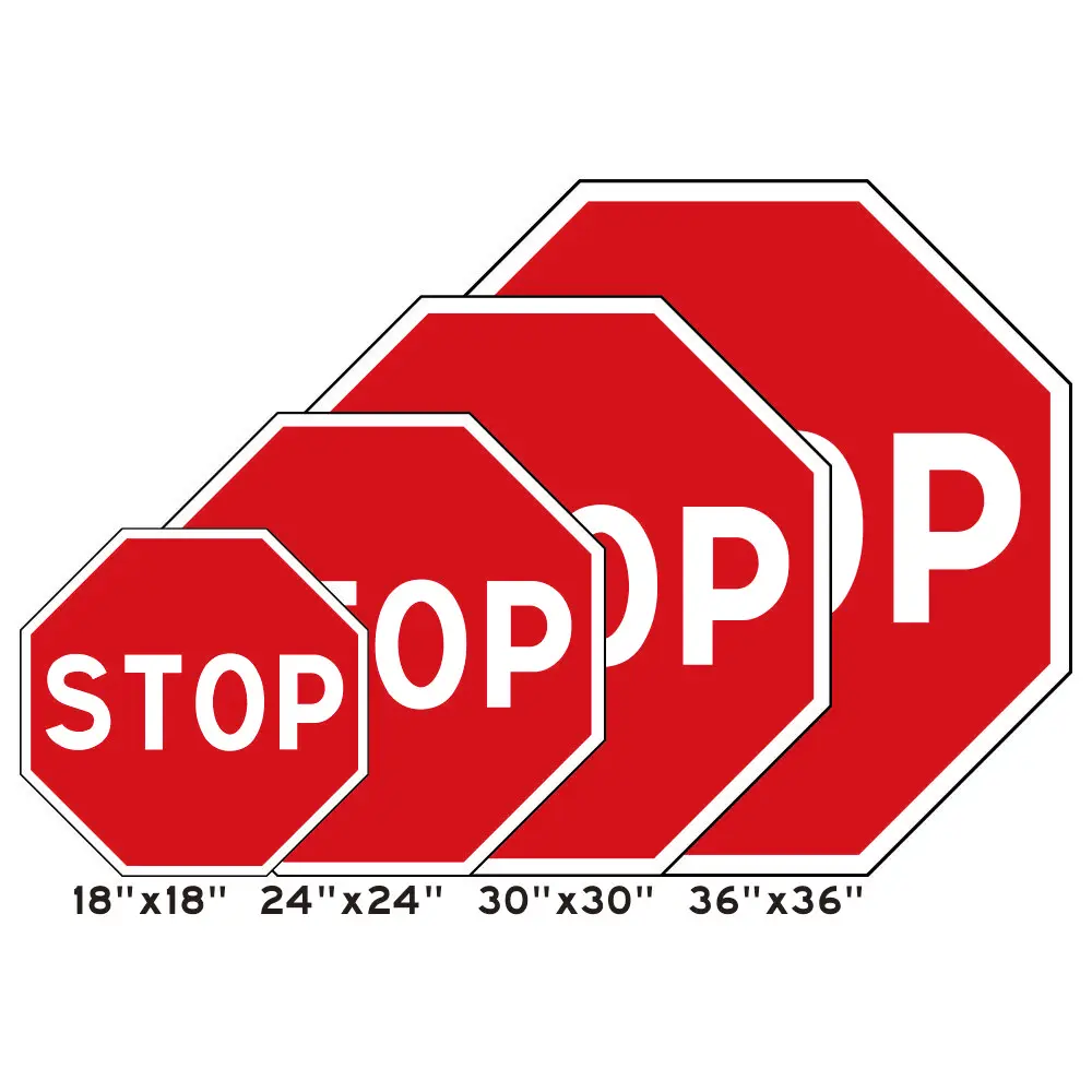 Wholesale Custom Design Reflective Traffic Signs Safety