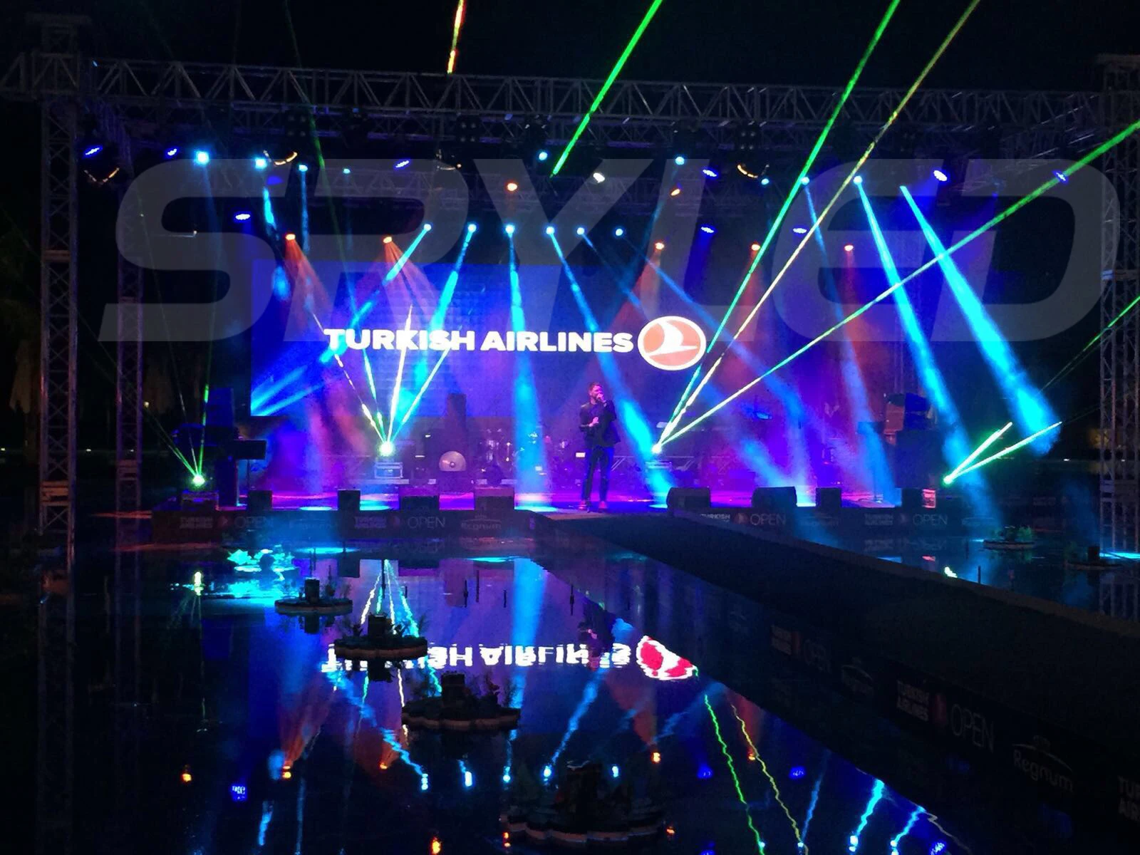 Indoor Event Concert Stage Wedding Backdrop LED Video Wall