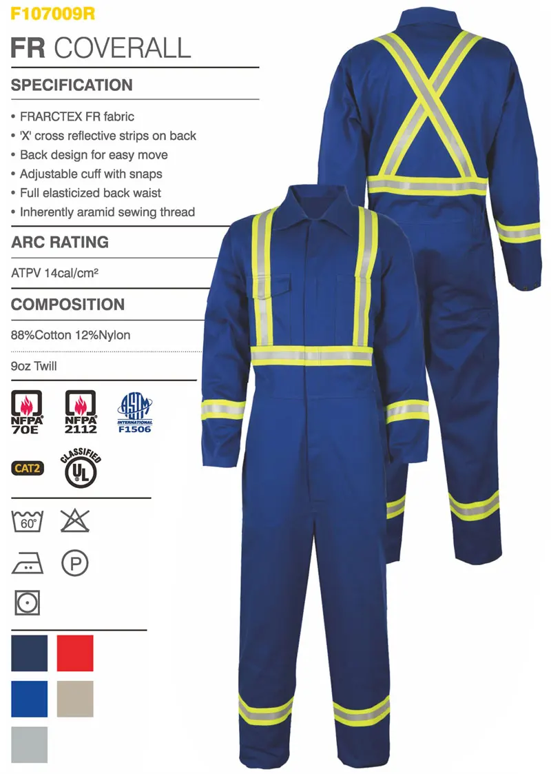 Factory Supply Nfpa 2112 Flame Resistant Welder Frc Fr Industrial ...