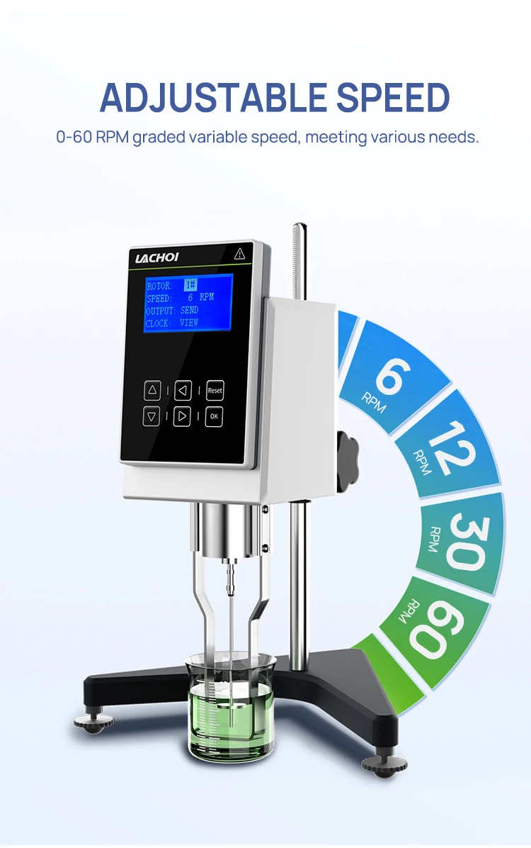 NDJ-S Lab Instrument Digital Rotational Viscosity Meter Brookfield ...