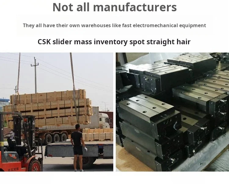Csk Linear Guide Slider Linear Motion Slider Cnc Machine Tool ...