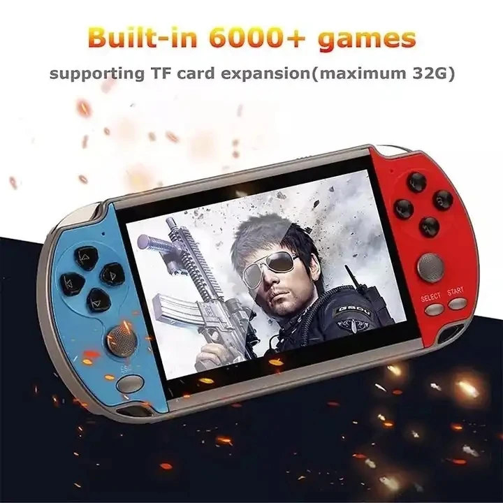 5.1inch Hd Large Screen X7plus Portable Gaming Consoles Retro Handheld ...