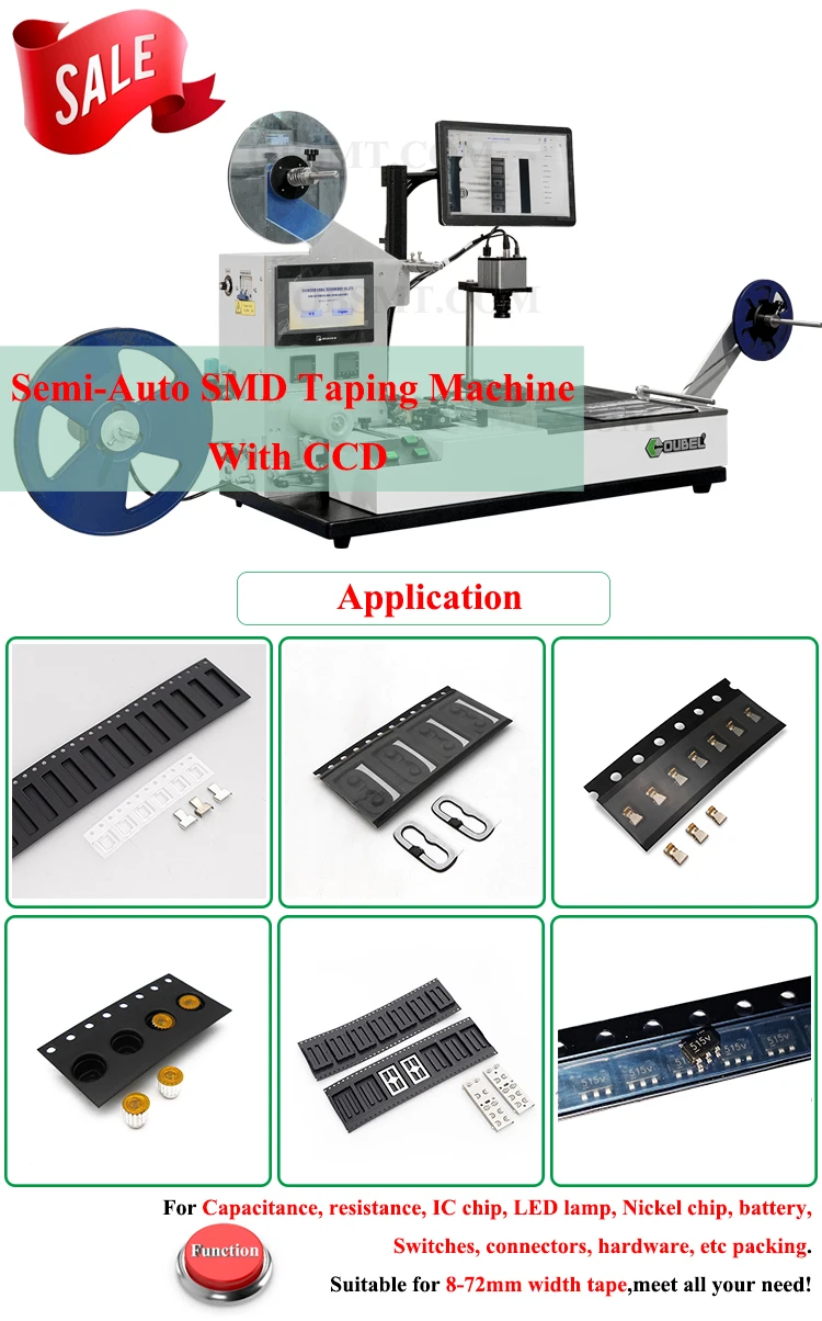 OUBEL SMD Reel Taping Machine - Efficient & Reliable Packing