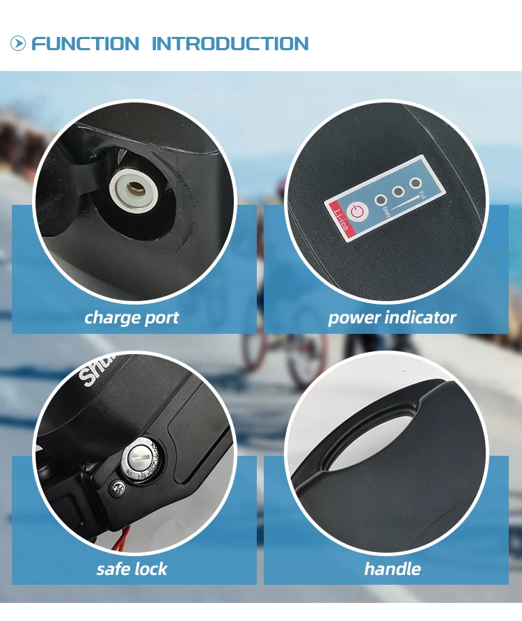 24v Frog Ebike Battery 10ah 15ah 30ah Electric Bike Seat Post Tube ...