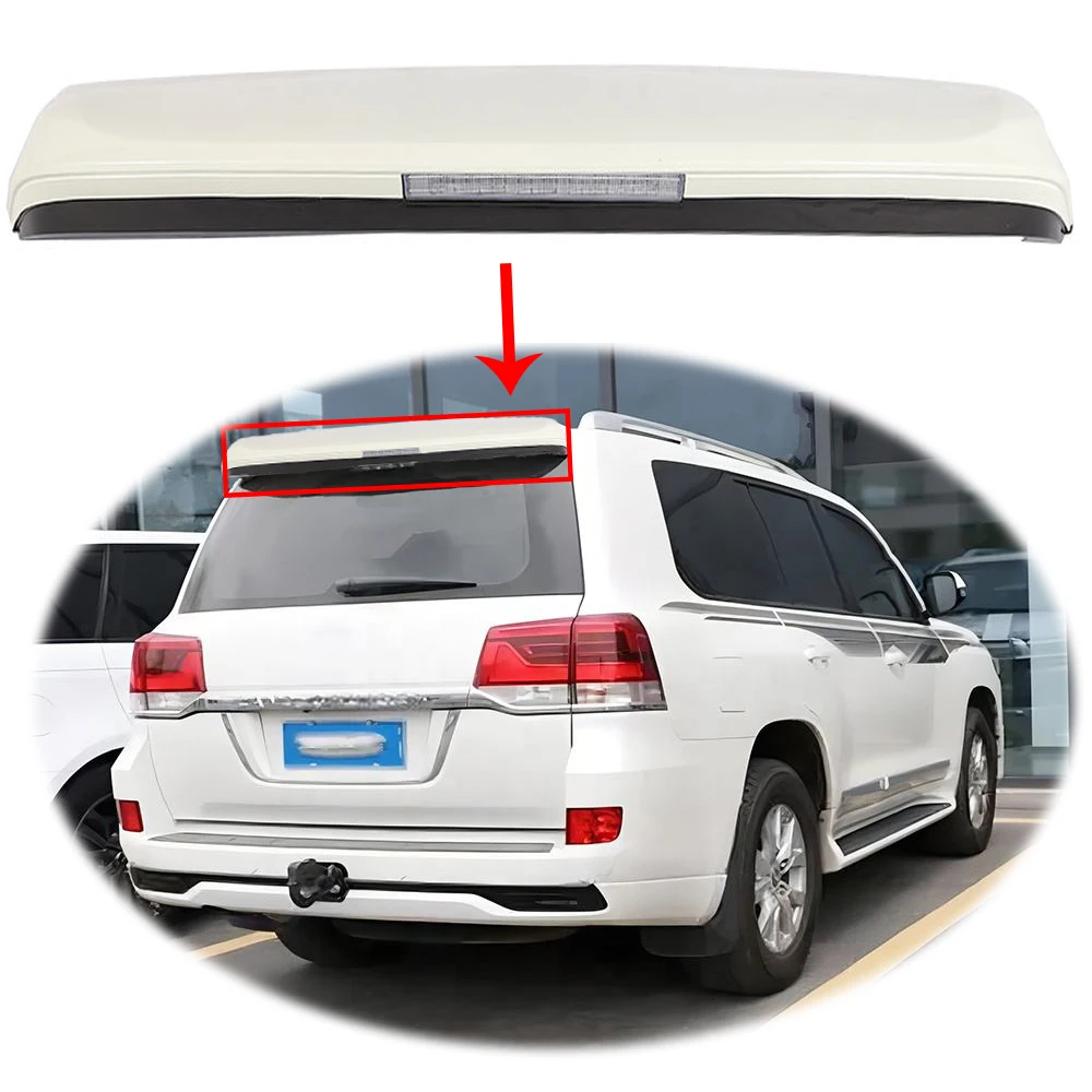 Stunning Auto Bodykit Rear Wing Spoiler With Light Lip Body Kit Tail ...