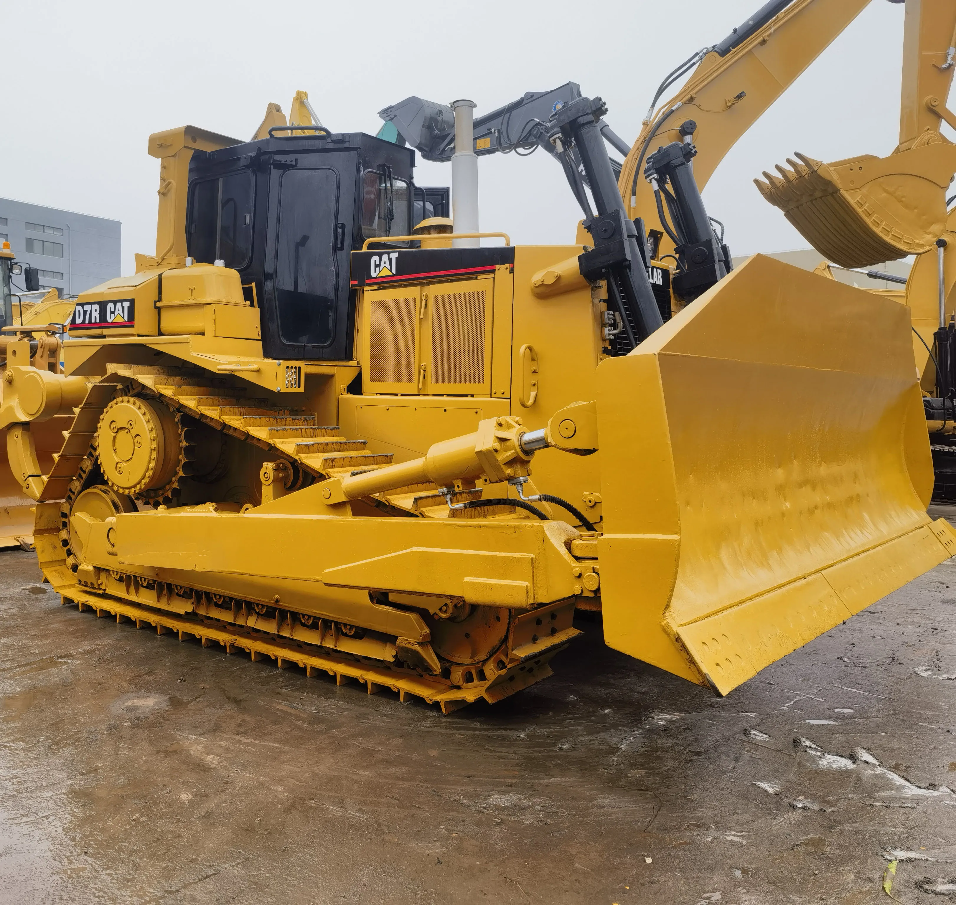 Used Crawler Dozer Machine Caterpillar Cat D7r Bulldozer Cat D7 With ...