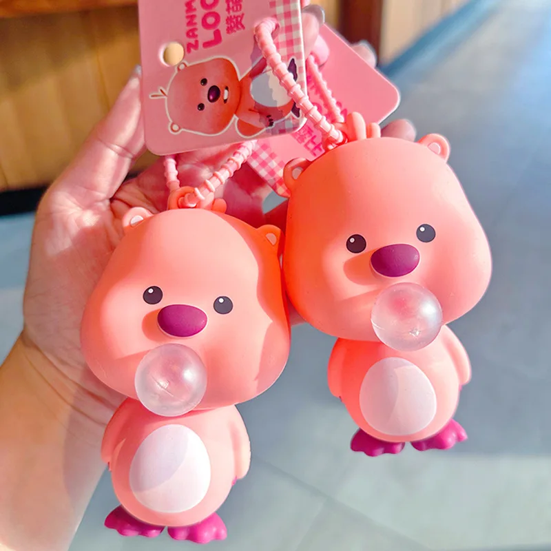 Cute Spit Bubbles Loopy Animal TPR Vent Ball Squeeze Toys