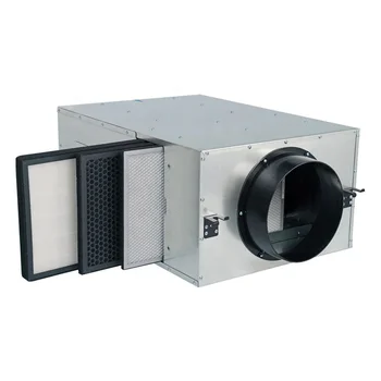 High Filtration Efficiency Fresh Air Ventilation Fan Hepa Filter For ...