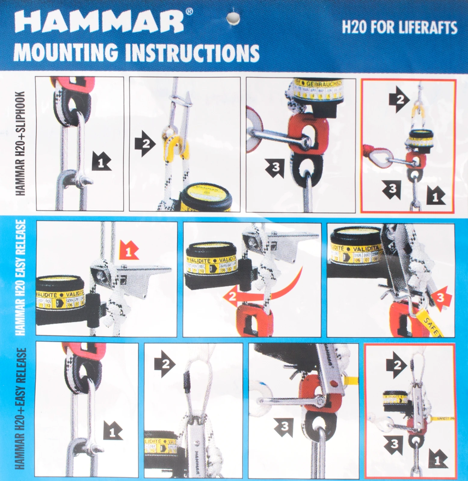 IMPA 330119 Quick Release Lashing Device for Inflatable Liferafts, USCG ...