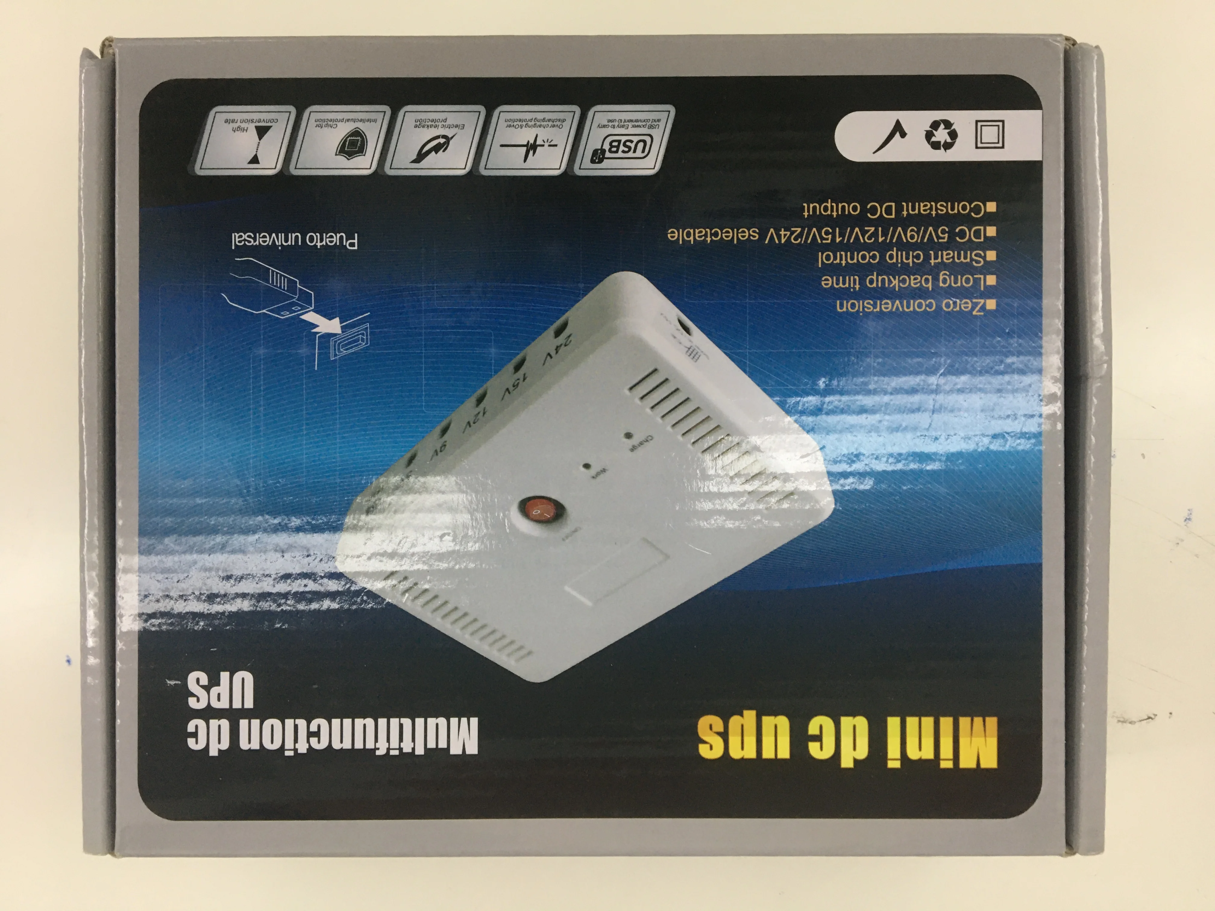 Mini Ups Dc 5v 9v 12v 15v 24v For Wifi Router Modem For Computer Small ...