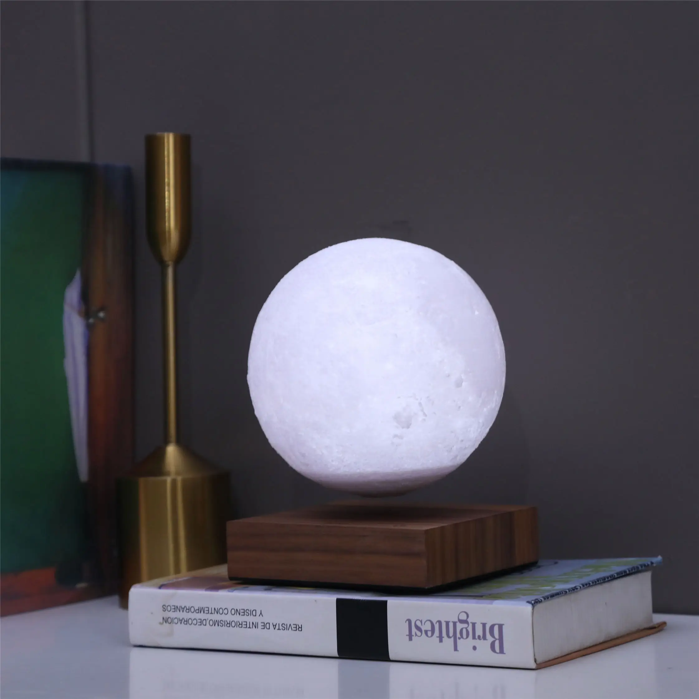 Lunar Type Ambient Desk Lamp Indoor Decorative Lighting Bedroom ...