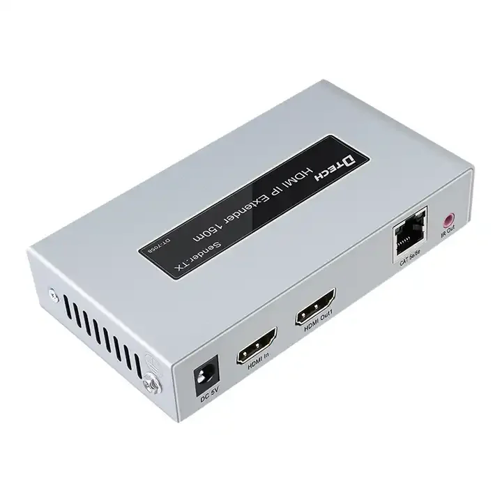 DTECH HDMI IP Extender - 1080P Video Transmission up to 150m