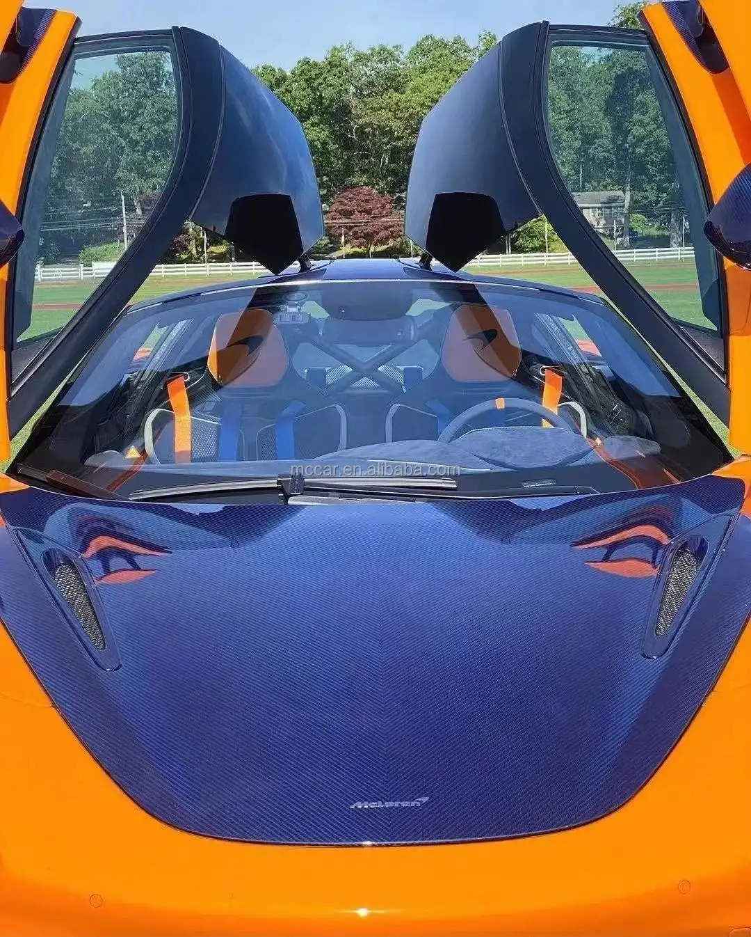 720S Upgrade 765LT Body Kit Bumper Side Skirt Hood Spoiler