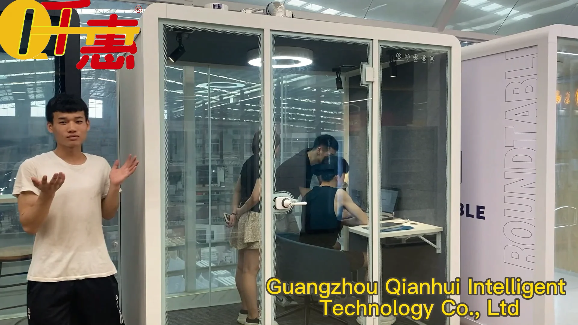 Quarantined Space Office Sleeping Pod Fast Assemble Isolation Office ...