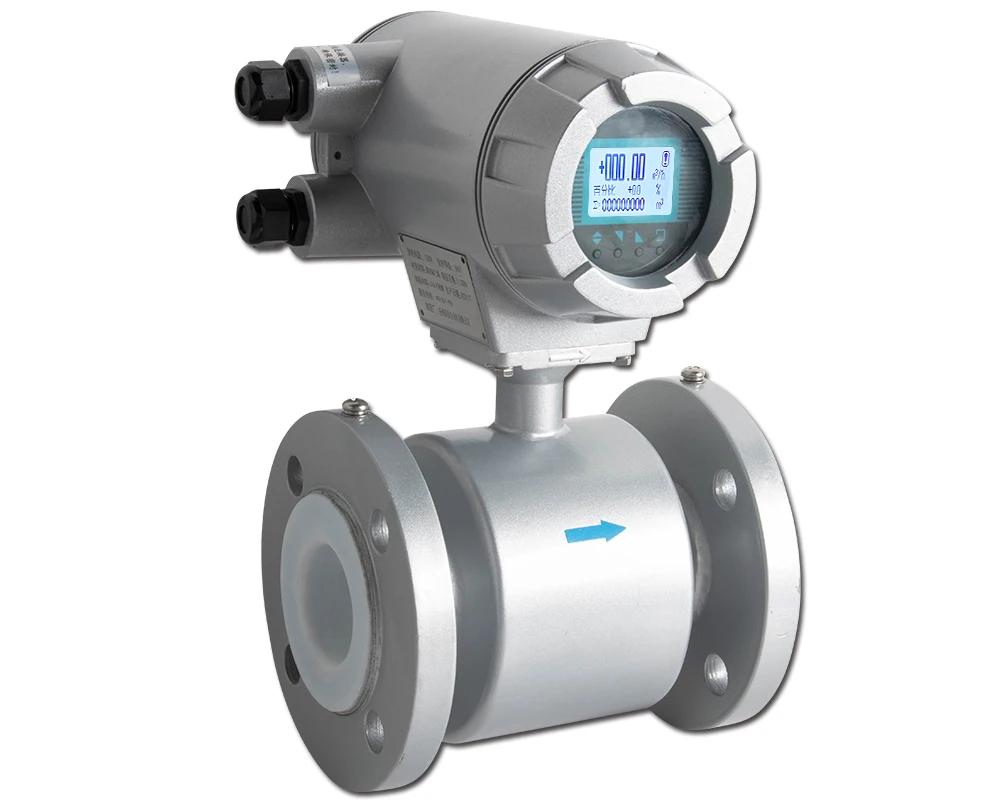 High Accuracy Rs485 Digital Magnetic Water Electromagnetic Flow Meter - Buy Electromagnetic Flow ...