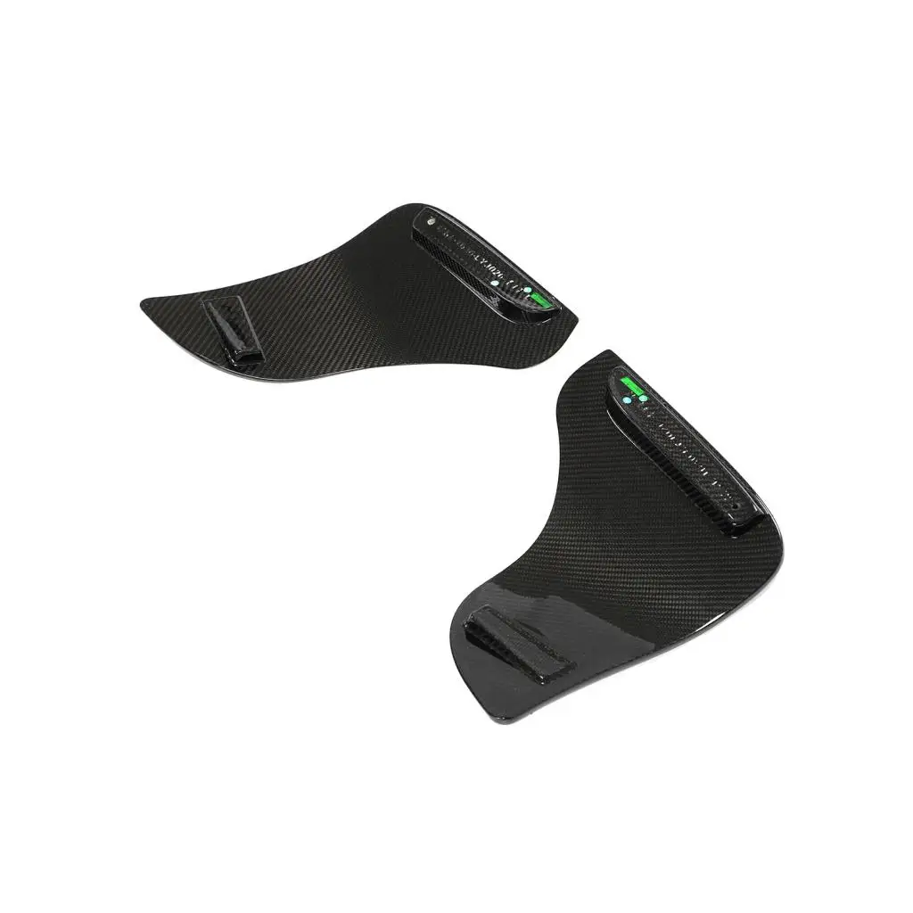 Carbon Fiber Rear Bumper Splitter Canards for Tesla Model Y 2019-2021 ...