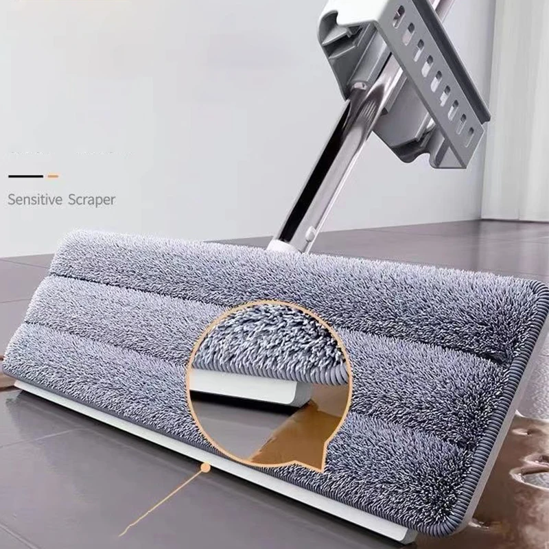 Hand Free Easy Use Self-washed Magic Flat Mop,Mop With Bucket,Cleaning ...