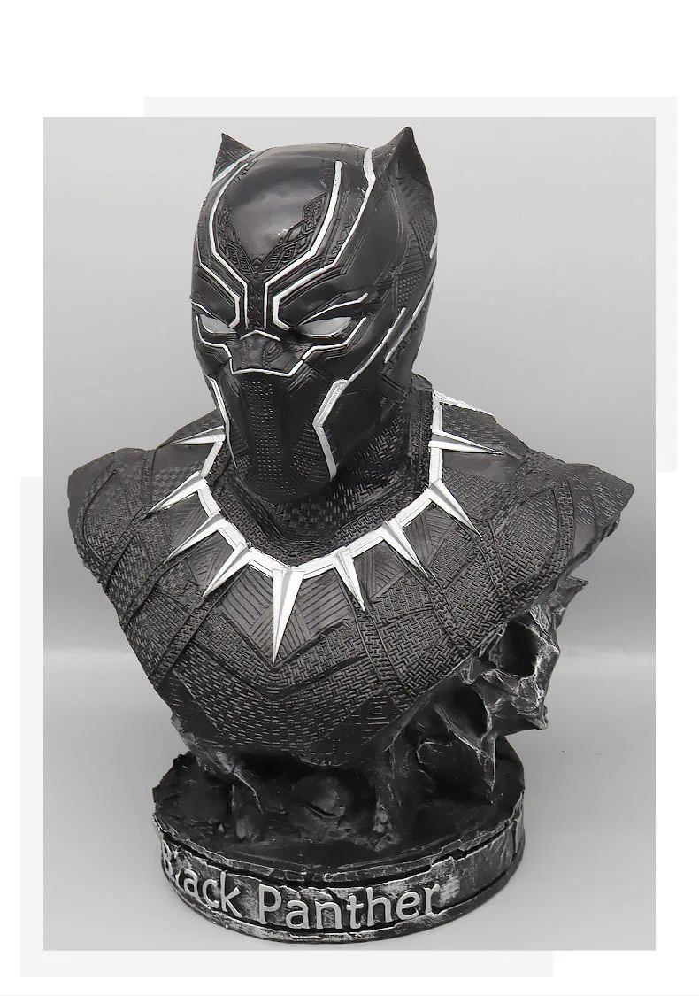 Alliance Panther Bust Large Model Handmade Marvel Resin Statue Home ...