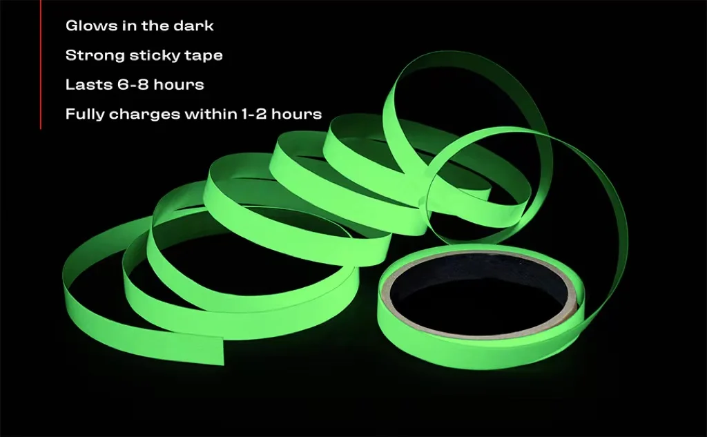 Sticky Luminous Film Duct Self Adhesive Tape Sheet Stickers Luminous ...