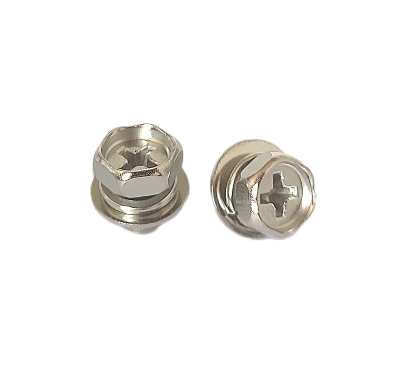 304 Stainless Steel Bolt and Nut with Washers M3 M4 M5 M6 M8 M10 Flange ...