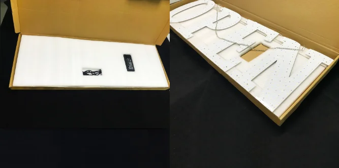 3d Led Backlight Sign Logo Sign Board Custom Led Backlit Display ...