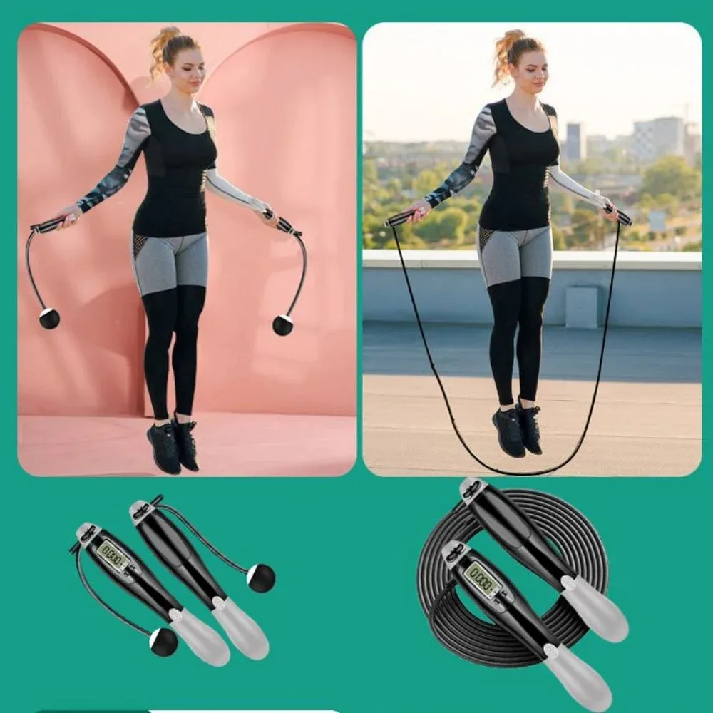 YETFUL Factory Electric Customized Speed Skipping Digital Cordless Jump ...