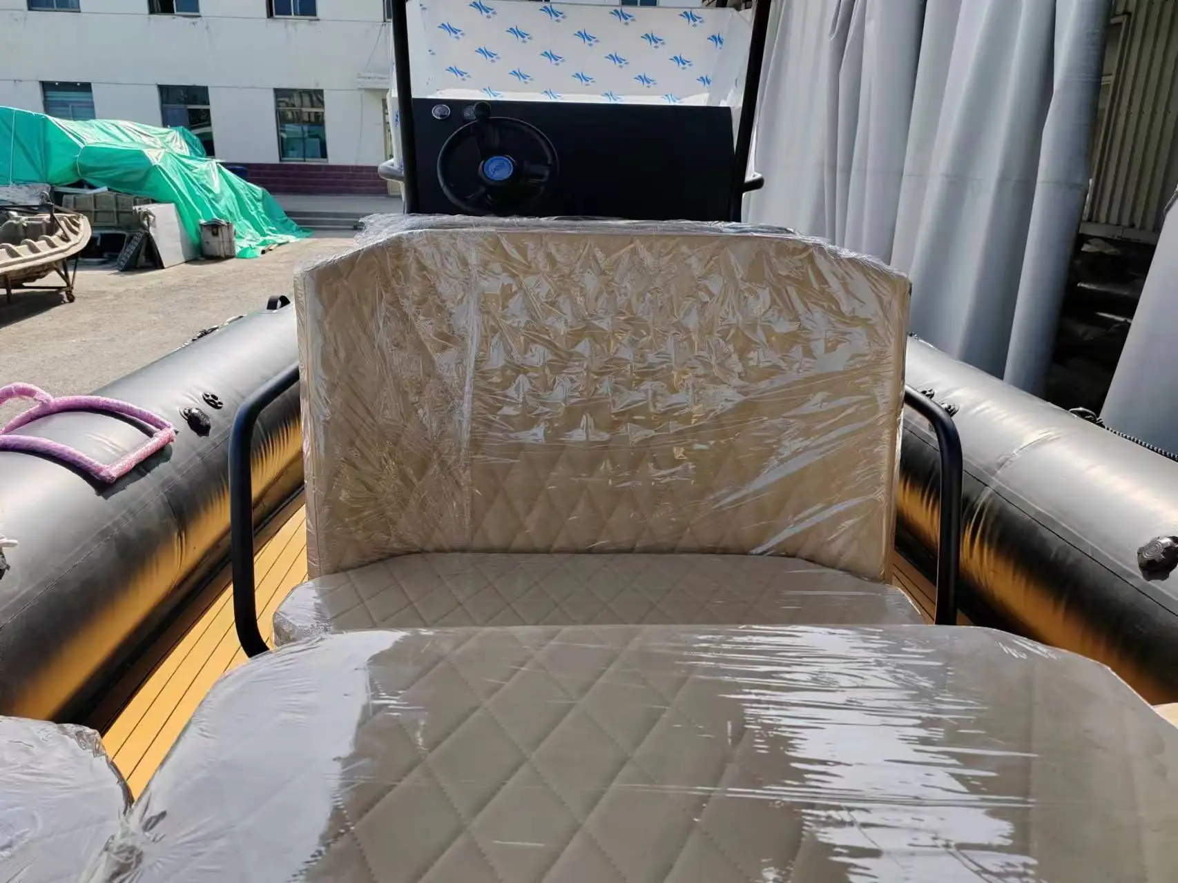 25ft RIB760 High Speed Aluminum Hull Pvc/hypalon Boat