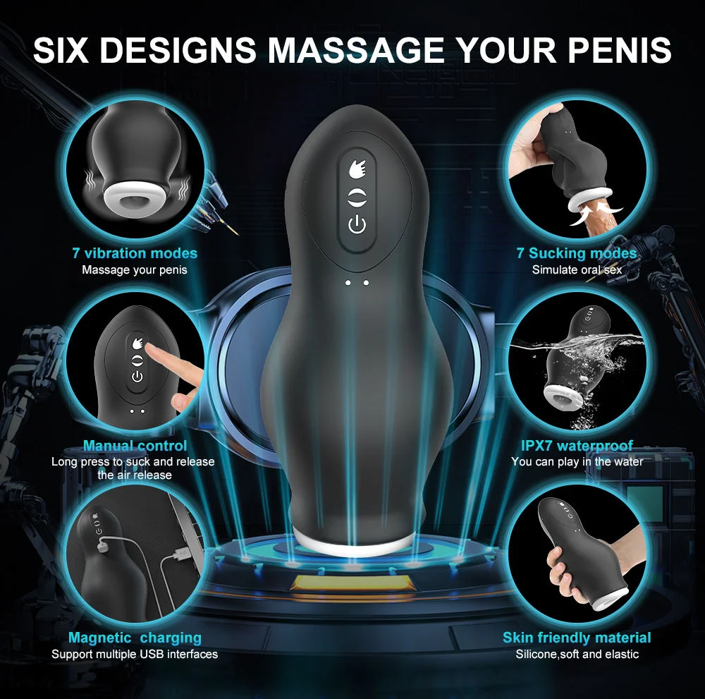 Sex Toy Box for Male Male Masturbator Artificial Vagina Insertable ...