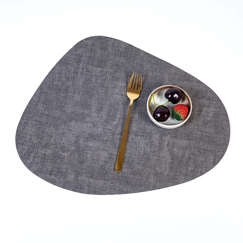 HOT SALE PU Leather Table Mats Waterproof Non Slip Faux Leather ...