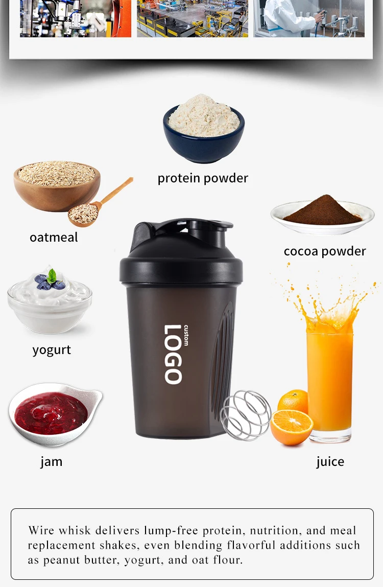 Custom Logo 400ml 600ml Workout Gym Protein Shaker Bottles - Buy Shaker ...