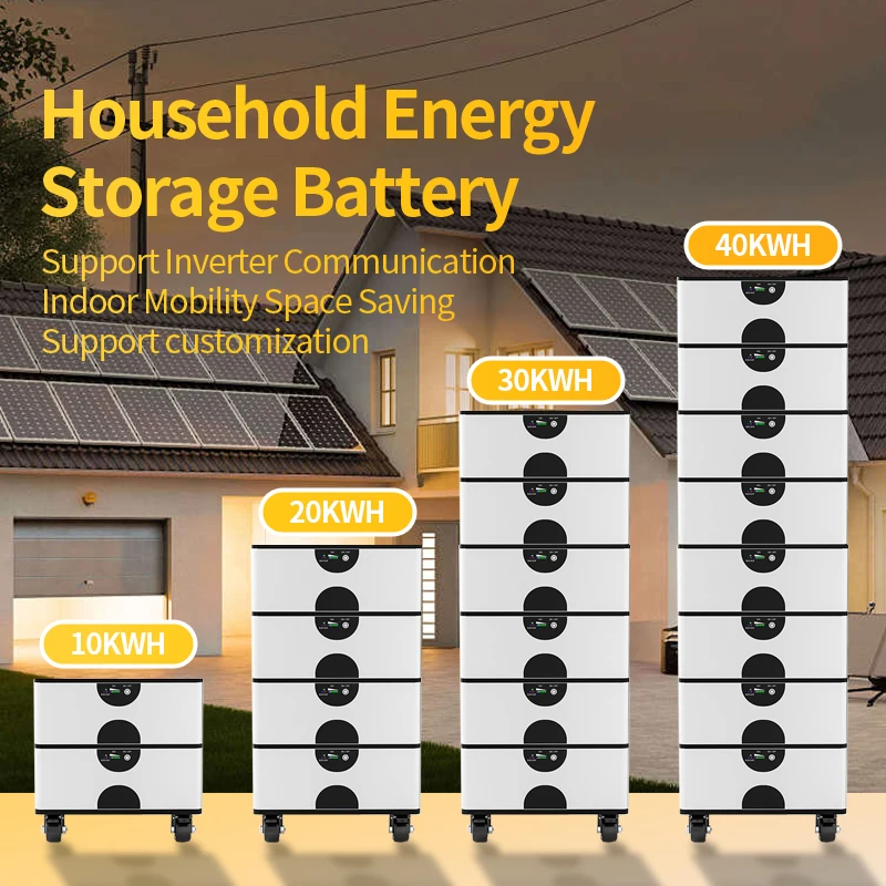 Stackable Modular Solar Energy Storage System Battery With Smart Bms ...