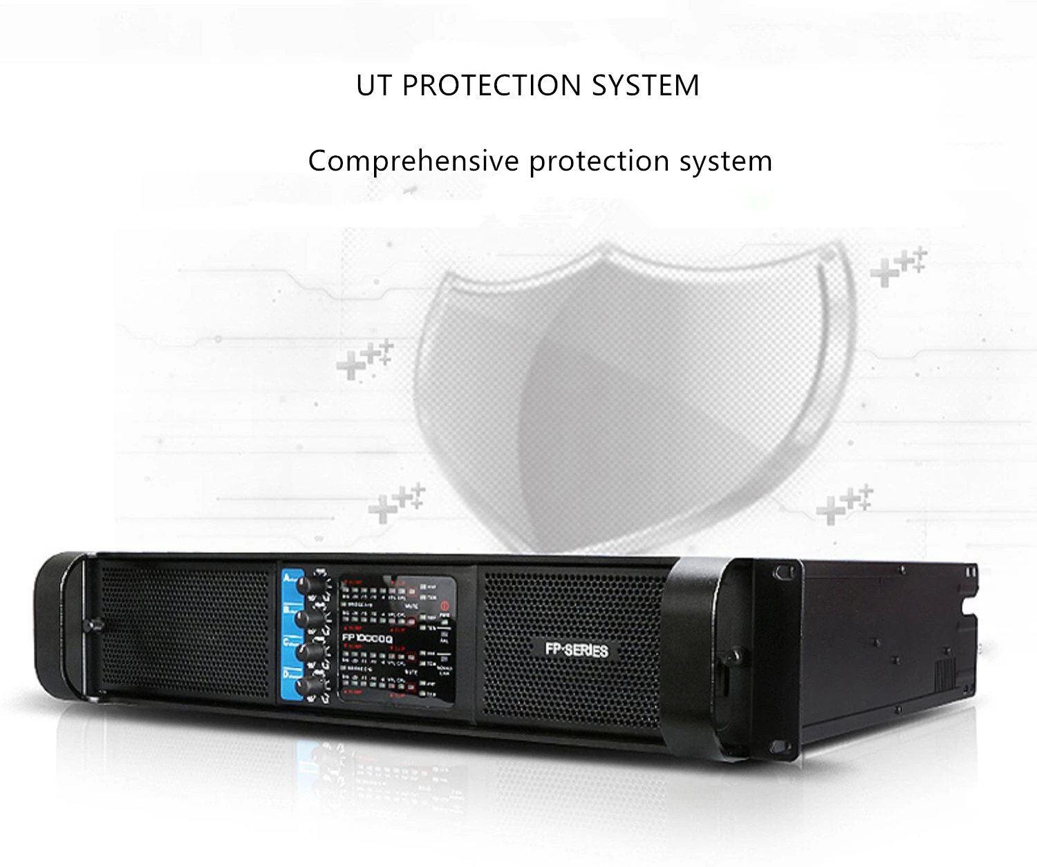 4-channel Class D Professional Audio Power Amplifier 1300w