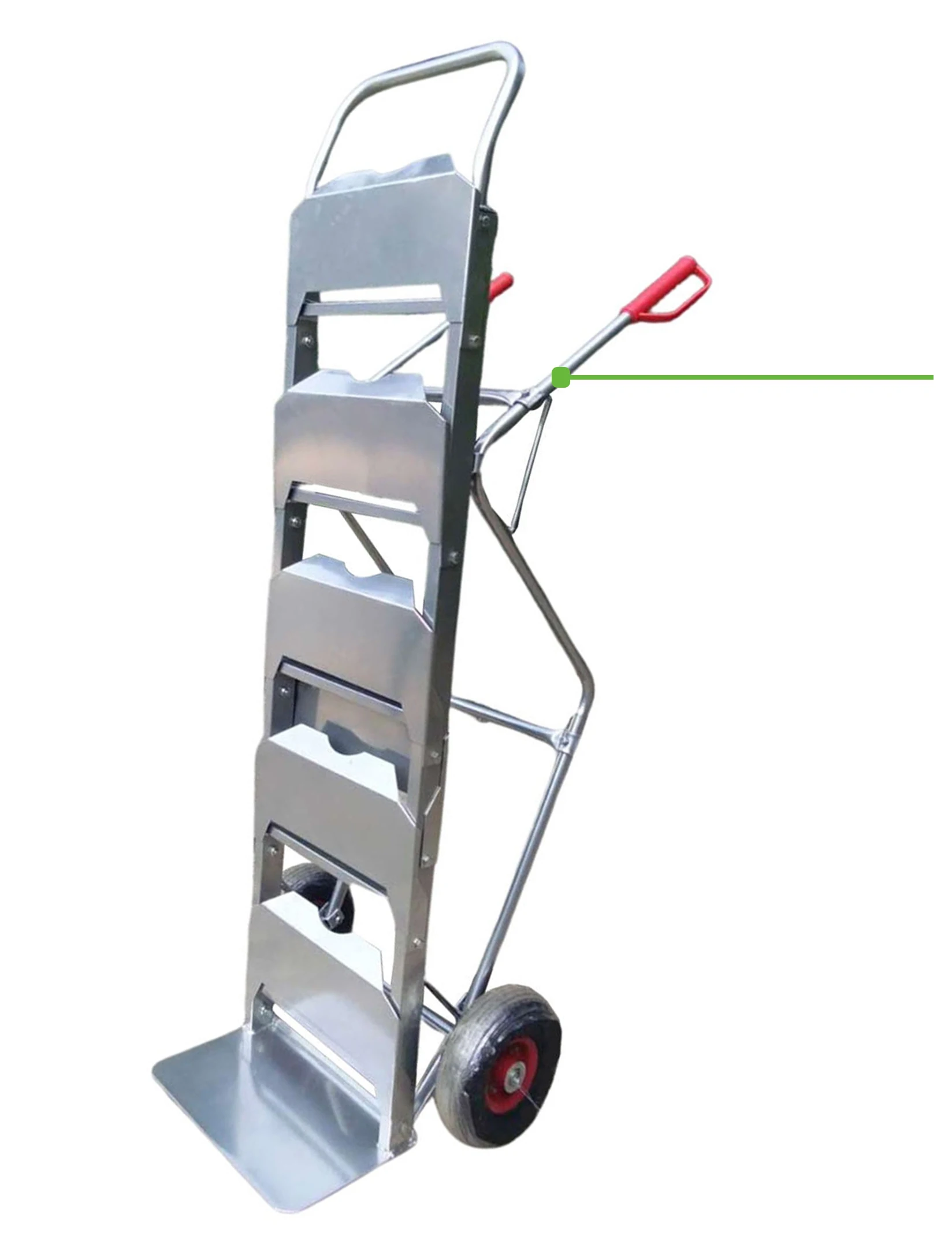 Mingstar Steel Foldable Trolleys for 5 Gallon Bottled Water Hand Carts ...