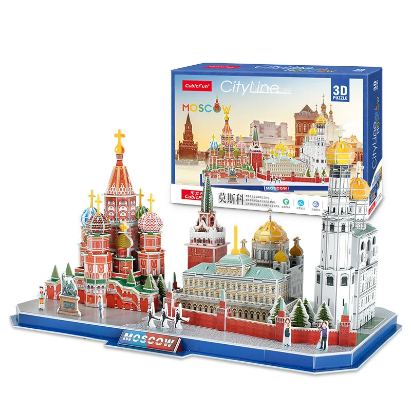 Custom 3D Puzzles - Build Your Dream City Directly!
