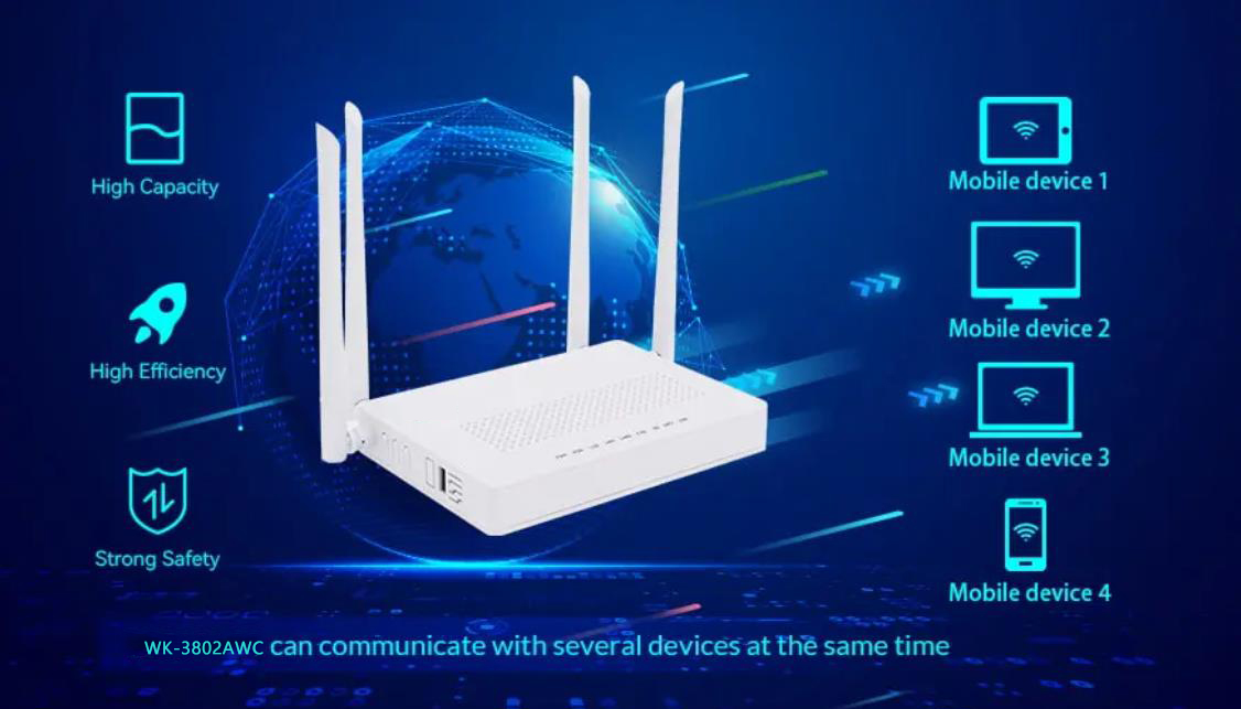 Vsol Fibra Gepon RF X Pon Gpon Xpon Onu Ont with 2.4G 5G Wifi RF Output ...