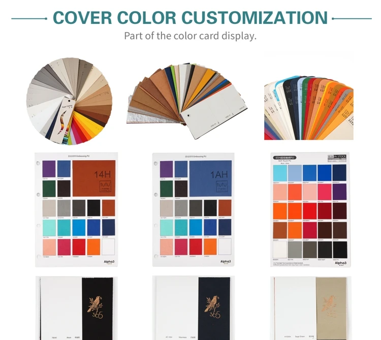 Custom Print Diary with Logo - Hardcover Linen Cover