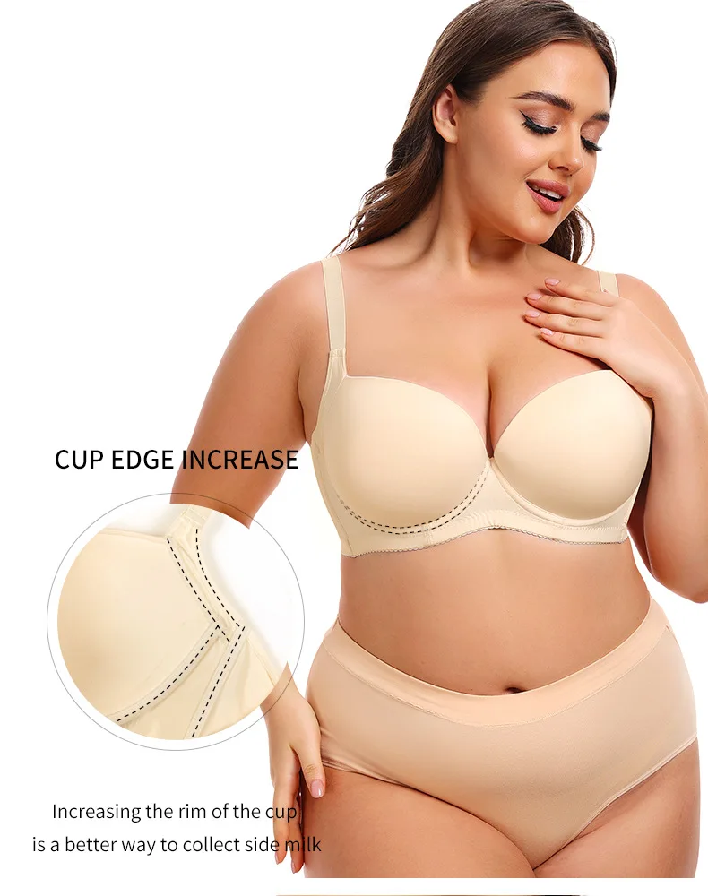 High Quality Oversize Push-up Bra for Women Large Sizes