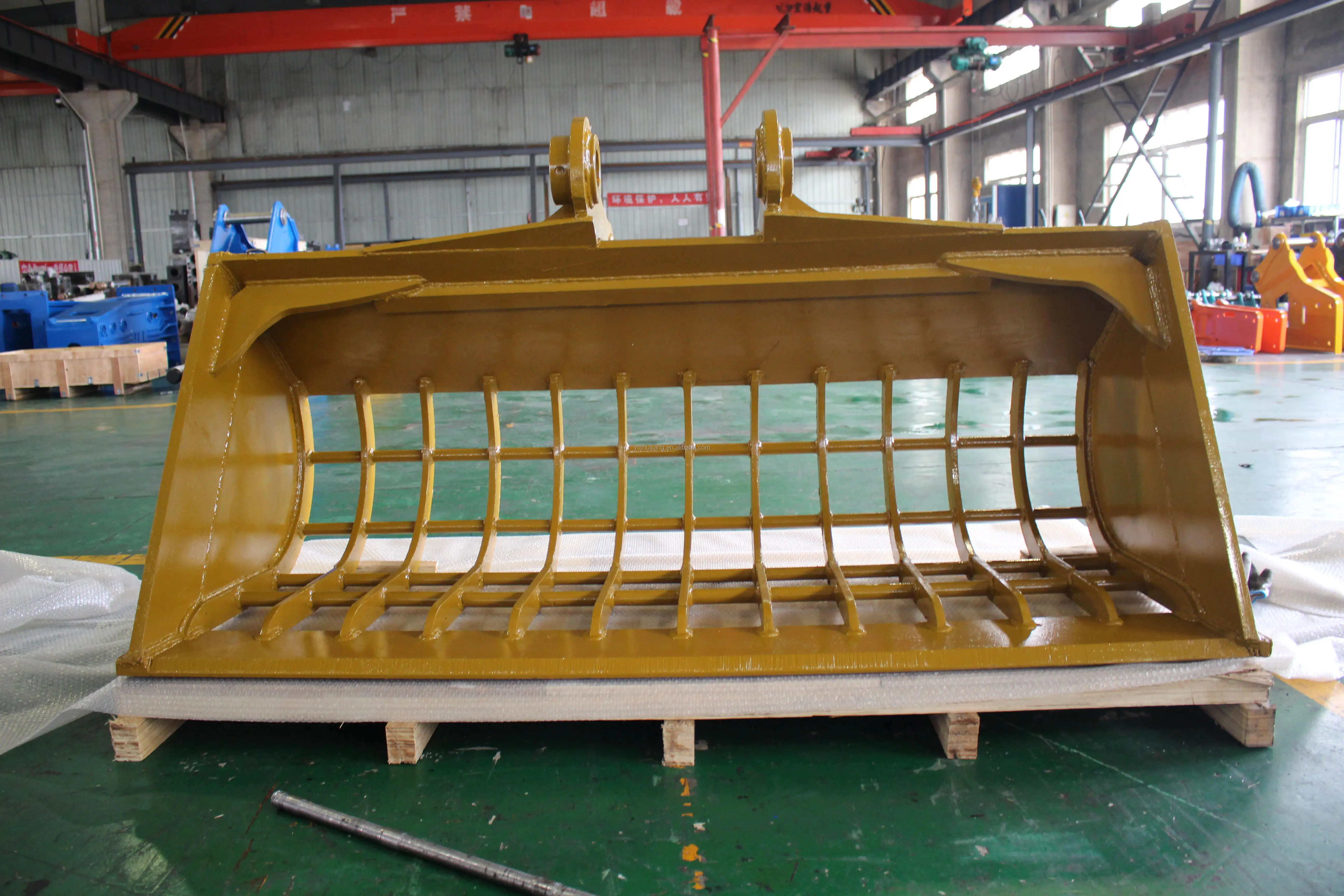 Excavator Bucket Trench Digging Trapezoidal Bucket Grid Funnel - Buy ...