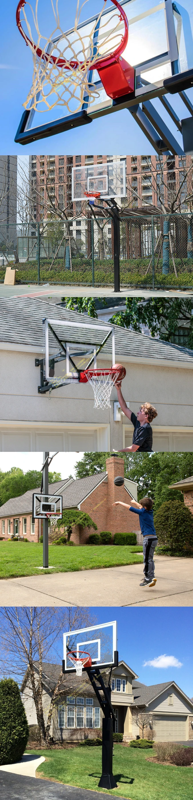 Fiba Approved Portable Outdoor Basketball Hoop Basketball Stand ...