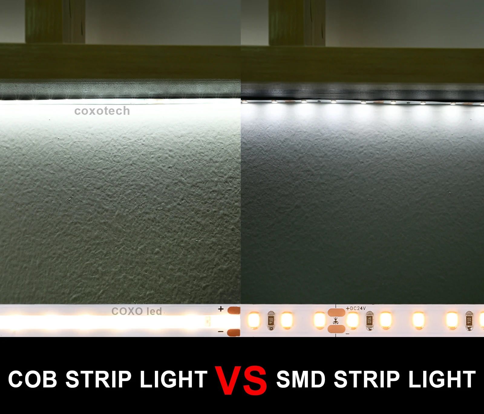 V6000 64led Csp 8mm Wide Ra80 600lm Cob Led Strip Light - Buy Cob Led ...