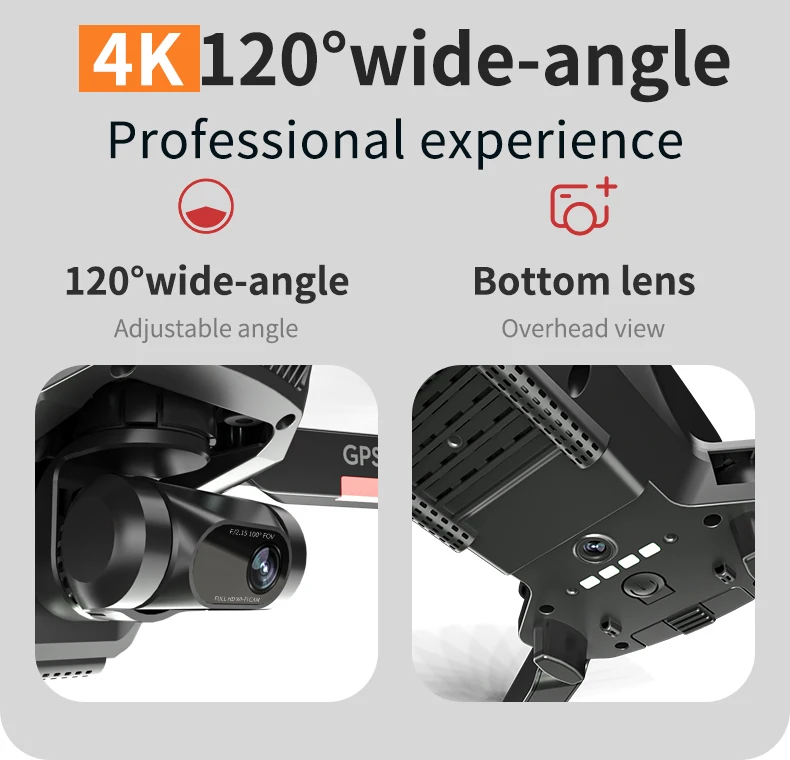 X2 Pro Prosumer Drones Obstacle Avoidance Gps Three Axis Brushless Long ...