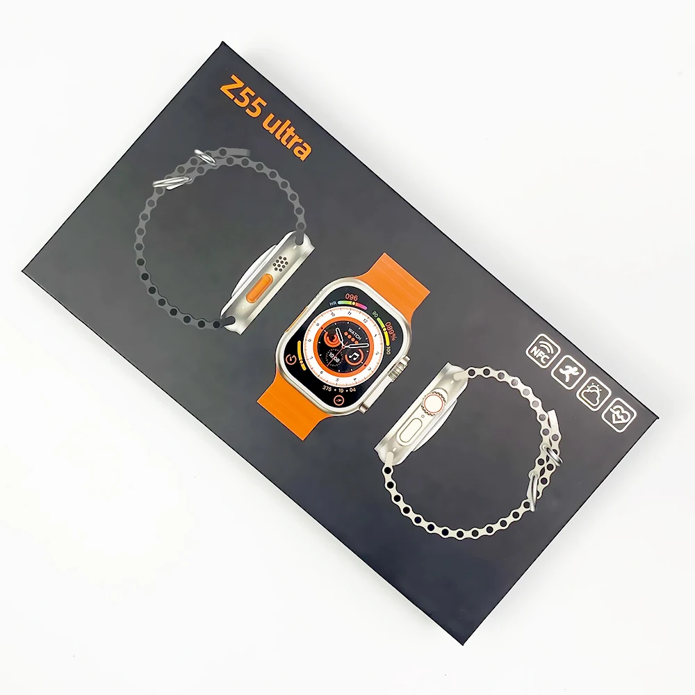 2023 Hot Products Series 8 Z55 Ultra Smartwatch Bt Call Heart Rate ...