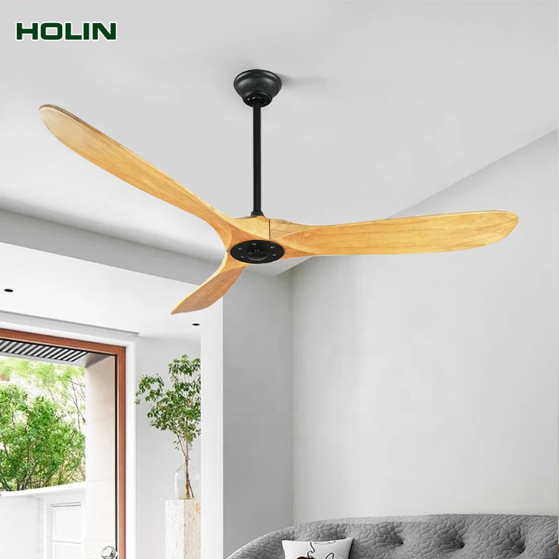 60 Inch Hot Model Fans Silent Design Mountain Air Wooden Blade Large ...