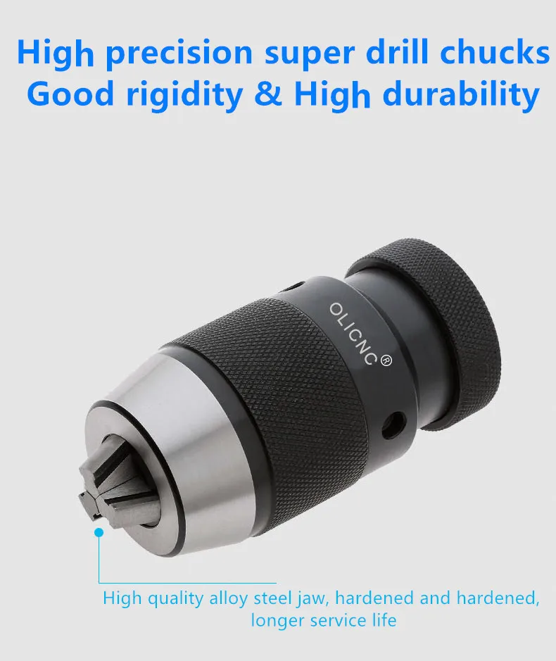 Taper-fitting Drill Chuck 13mm - Precision & Durability