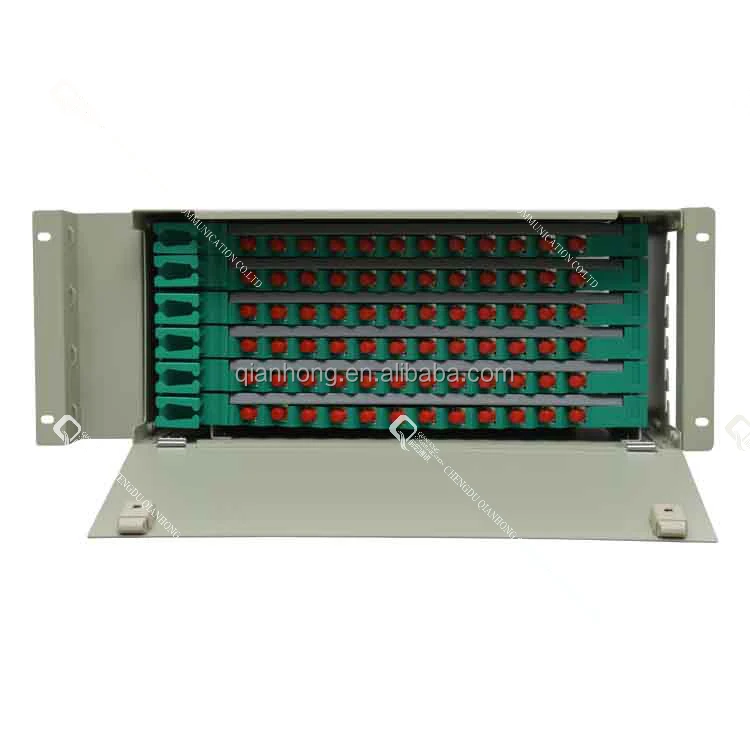 19'' Inch 1U 42U 24Core Fiber Optical Distribution Frame ODF Fiber ...